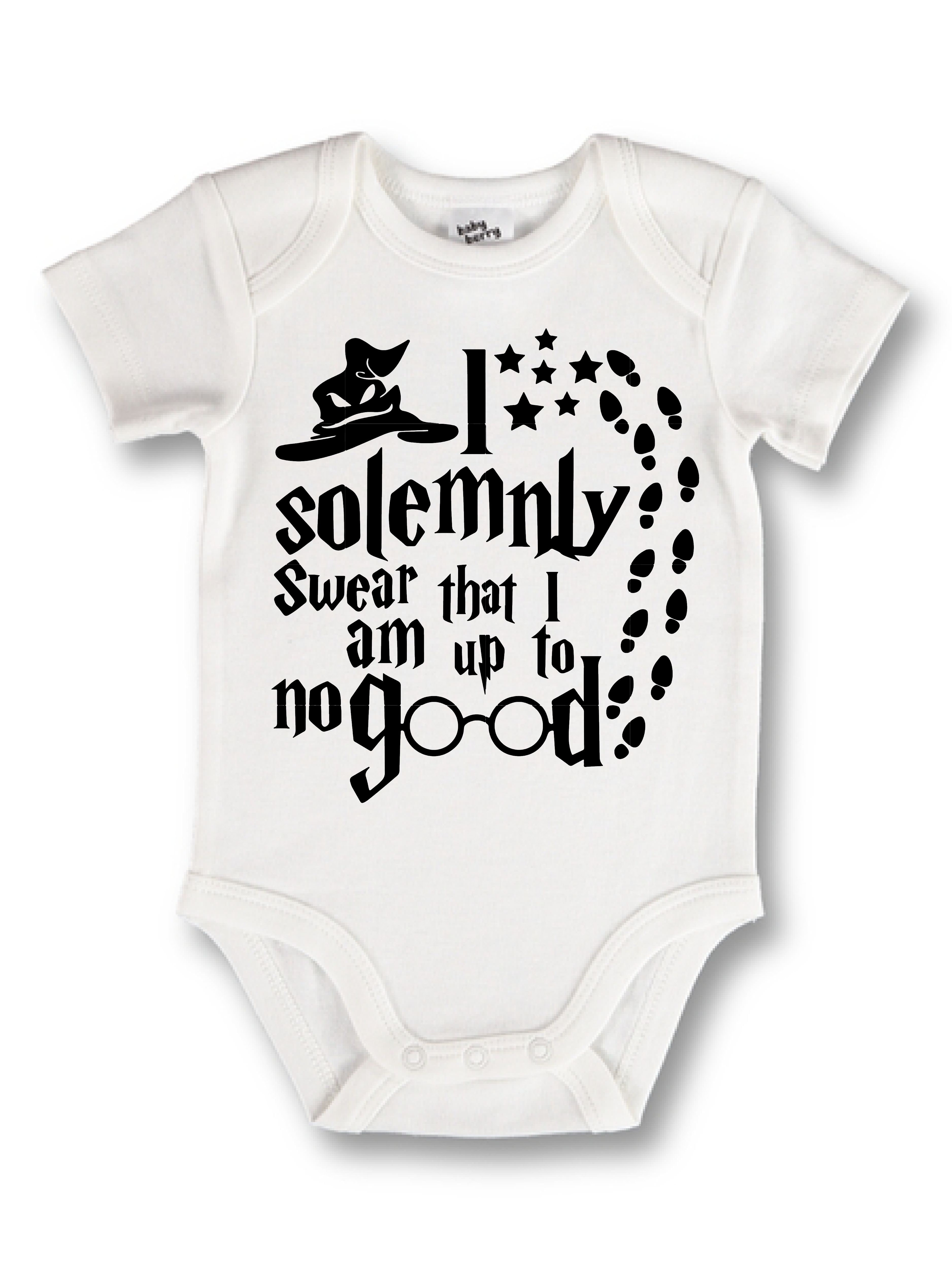 I solemnly swear onesie – Print Press Wear